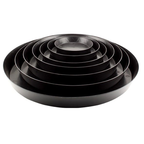 Gro Pro Black Saucers - Heavy-Duty, Durable Saucers for Various Pot ...